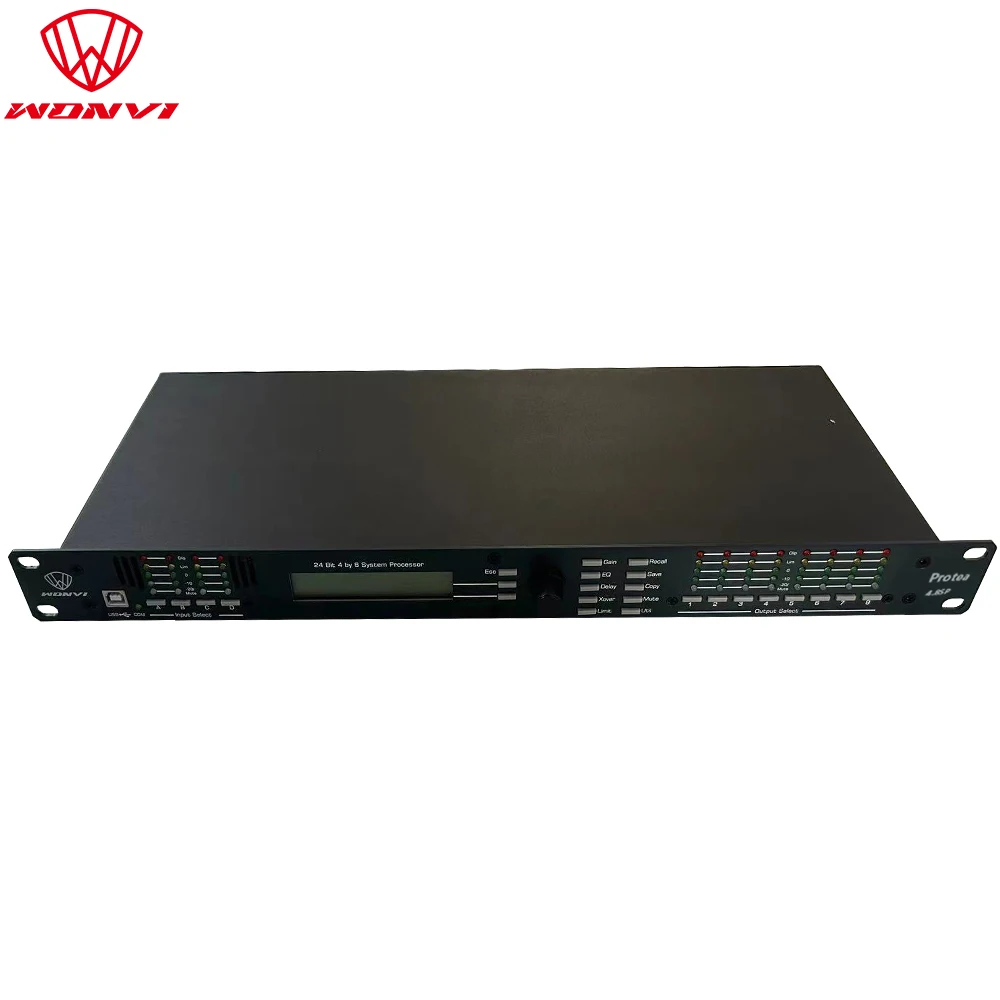 Speaker Management System Protea 4.8sp Digital Audio Processor 4 In 8 ...