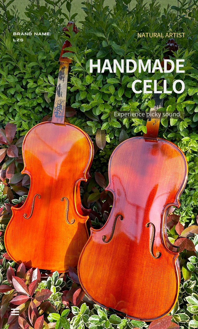 Professional High Quality Customized Cello Solid Wooden Cello Pure ...