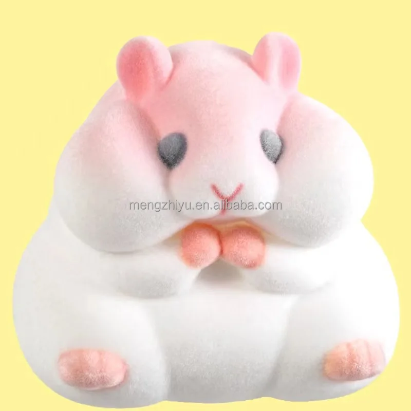Japanese Cute Kawaii Fatty Milky Soft Hamster Capsule Toys