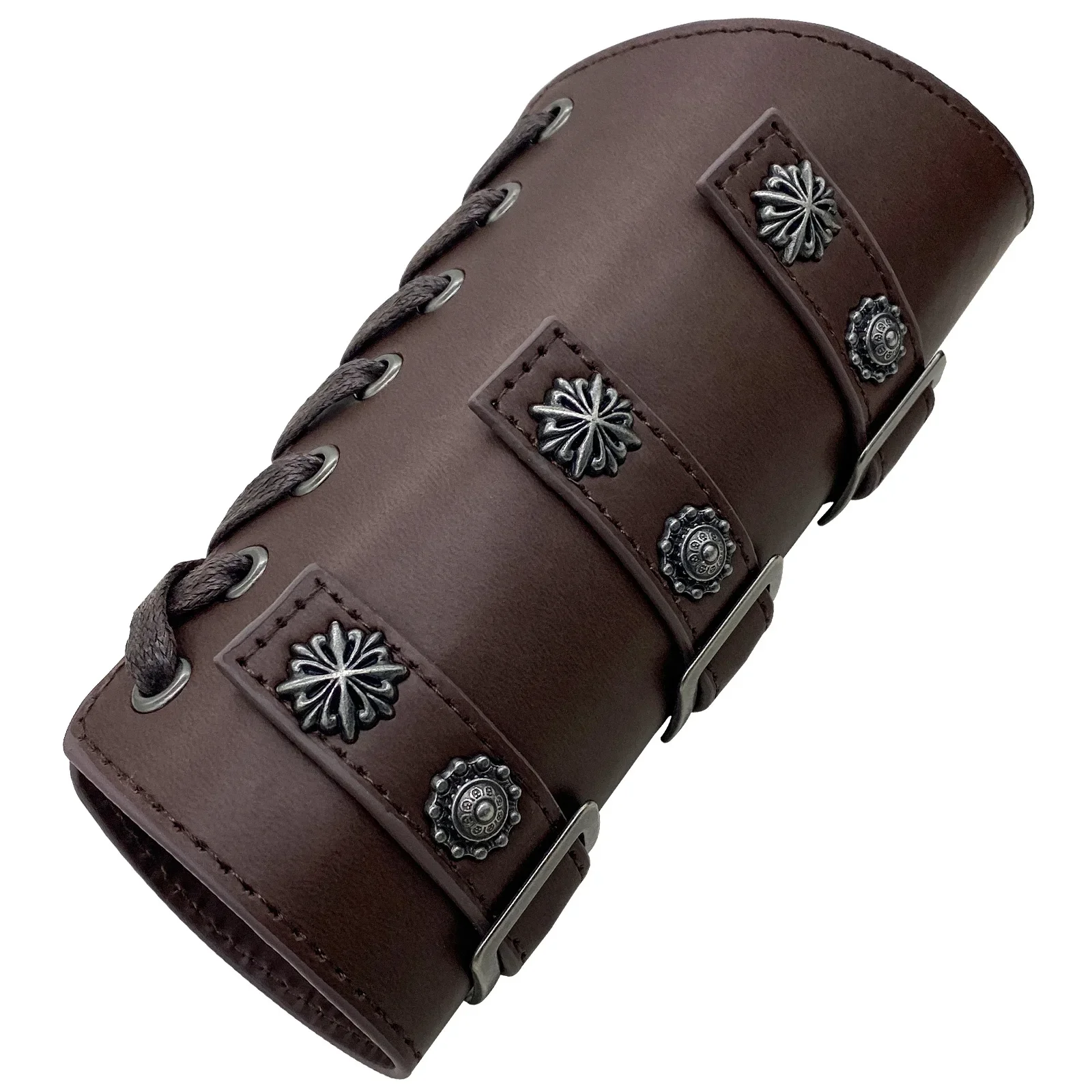 Medieval Renaissance Viking Leather Arm Guard Bracer