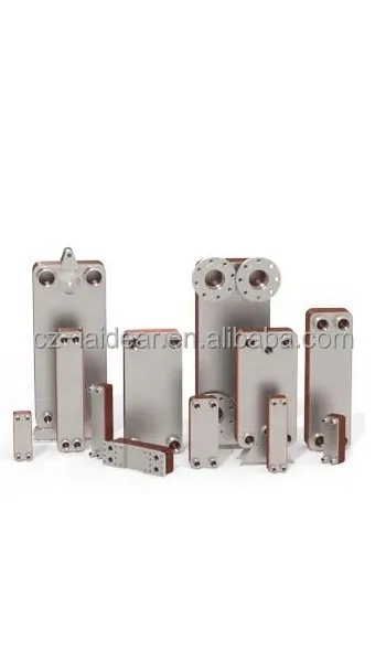 Aidear Brazed Plate Heat Exchanger Evaporator Condenser Marine For Cooling And Heating Of Coils ...