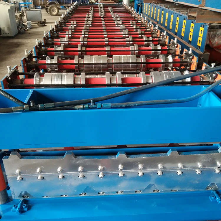 Double Layer TR4 and TR5 Roof Roll Forming Machine - 20M/MIN