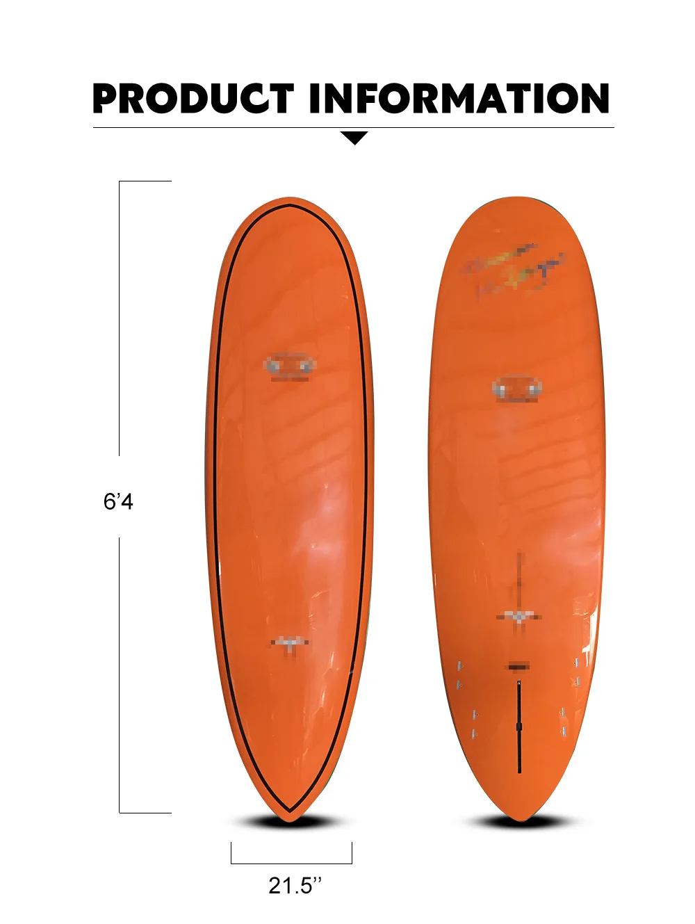 Glassfiber Epoxy Eps Foam Wood Surfboard Short Board For Surfing Epoxy ...