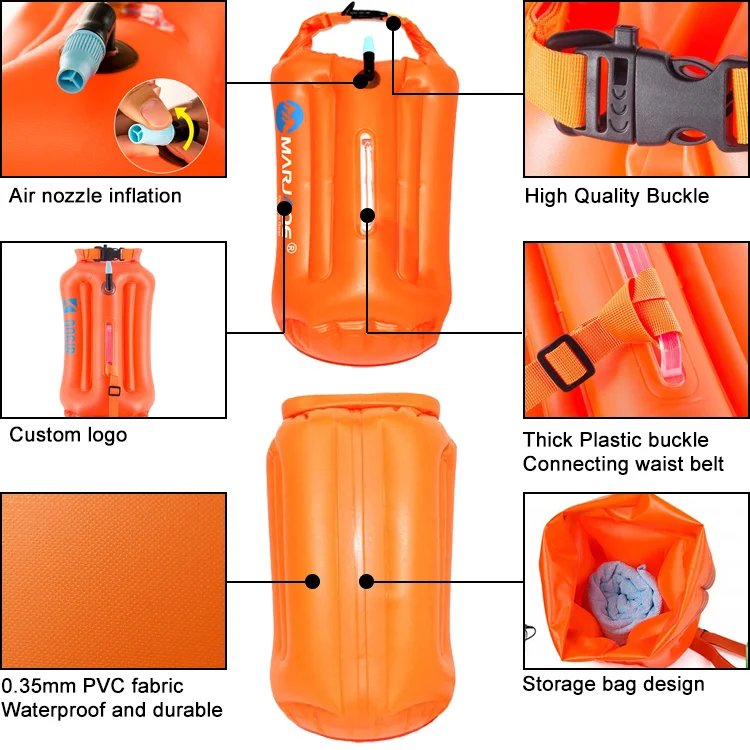 20l Custom Buoyancy 10kgs Air Buoy Dry Bag Waterproof Swim Float ...