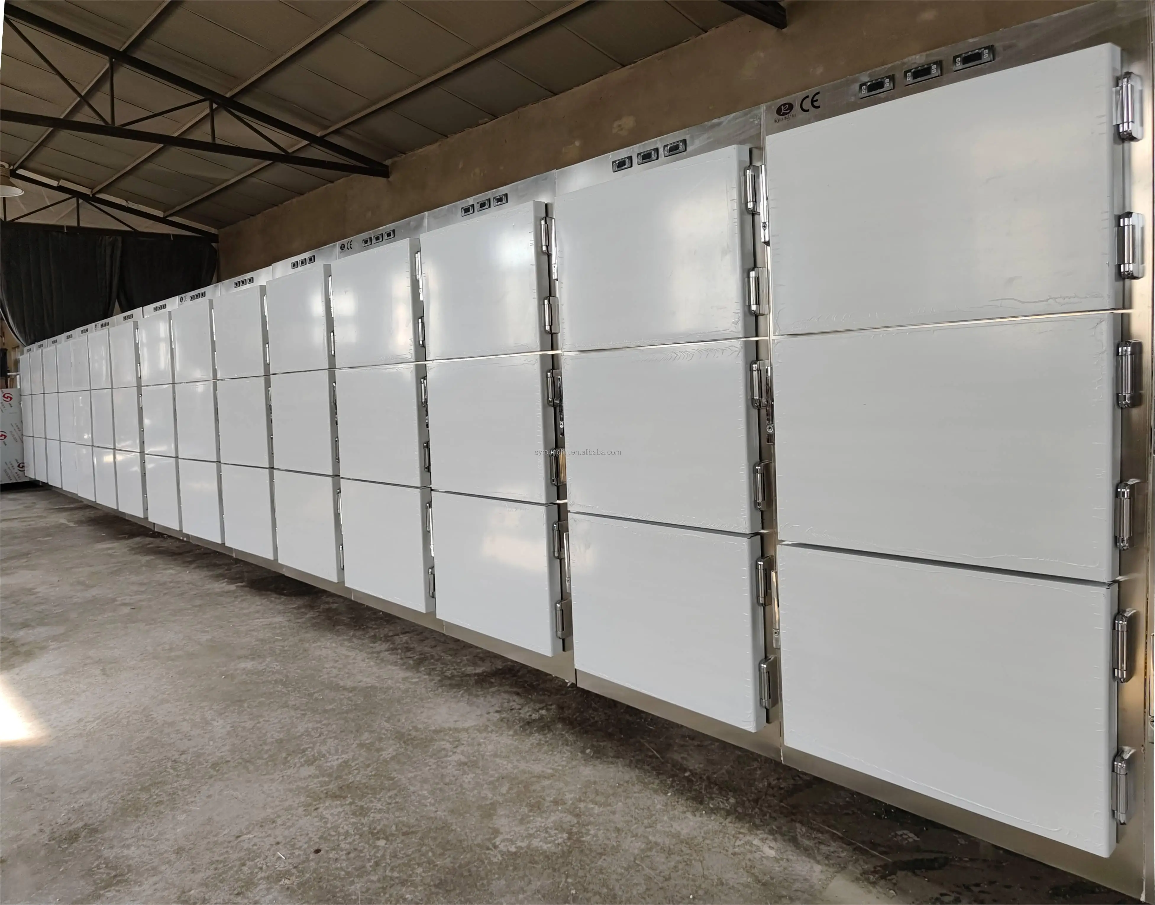 Mortuary Refrigerator - 6 Bodies Morgue Freezer for Corpse