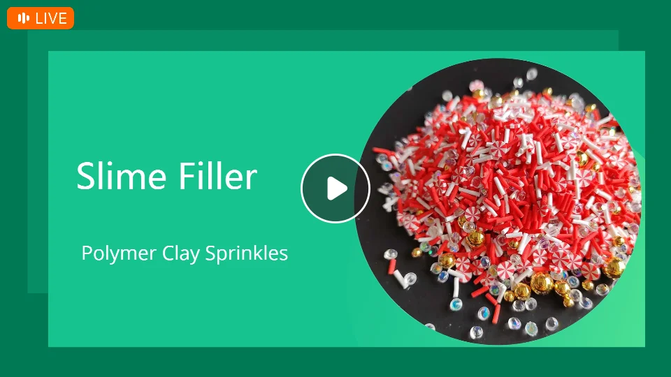 Slime Filler Polymer Clay Sprinkles Product Show Stream 2023 - Alibaba.com