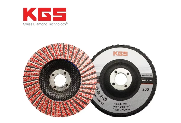 STS CP Diamond Louver Abrasive Electroplate Diamond Flexible Flap Disc ...