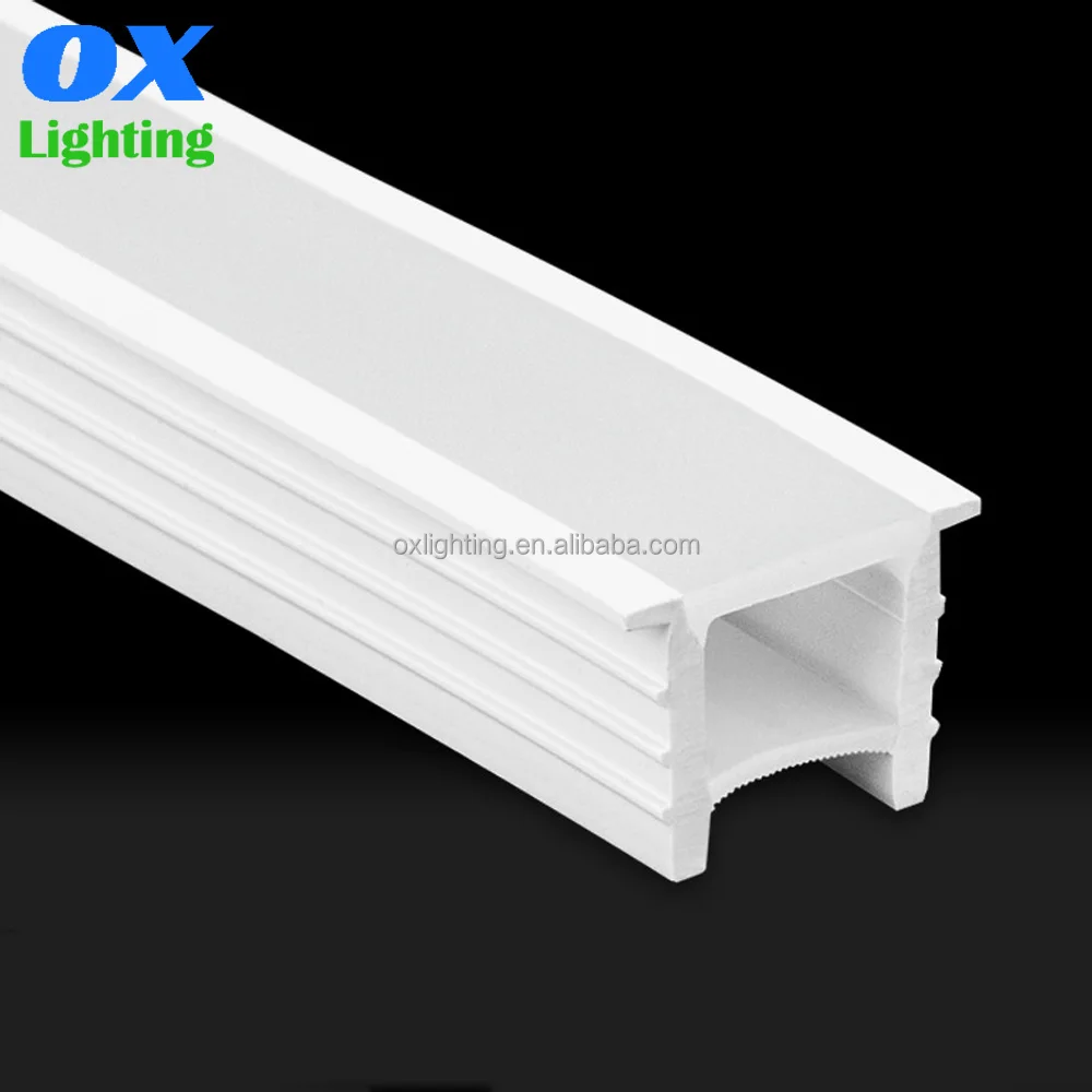 Silicone Led Profile White Black 20mm Flex Flexible IP65 Waterproof Led ...