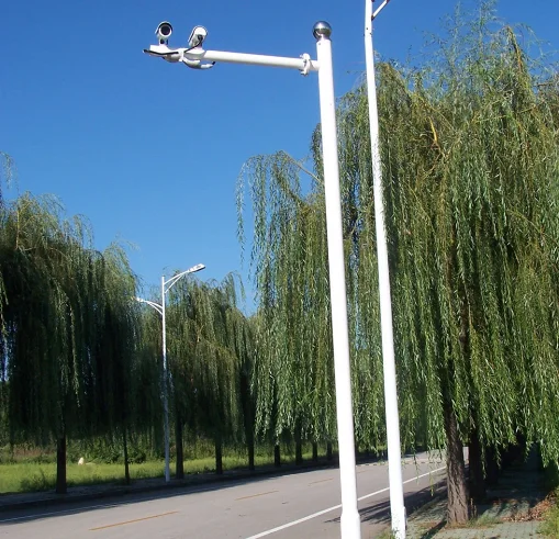 Wholesale Galvanized Circular CCTV Camera Pole - Smart & Durable