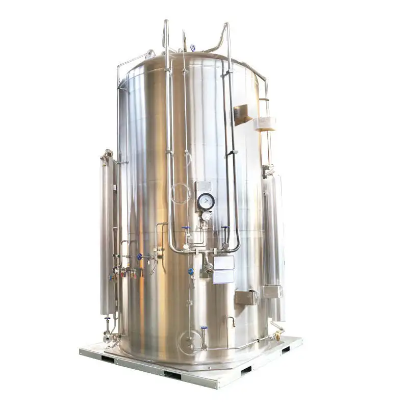 Microbulk Gas Storage Tanks 2m3 2000liters Bulk Oxygen For Hospitals ...