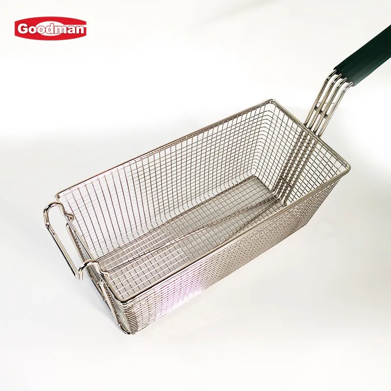 Commercial Kitchen Colanders Strainers Chips Wire Mesh Frying Baskets ...