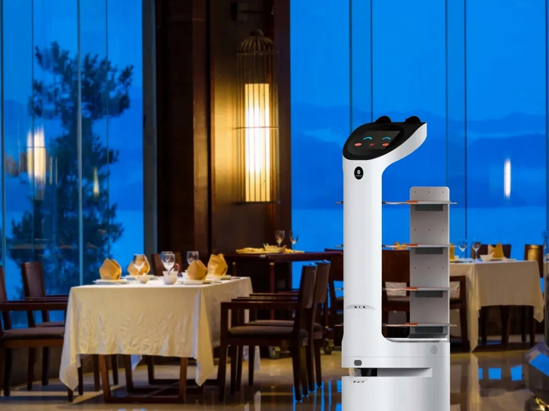 2023 New Automatic Food Delivery Robot Waiter Hotel Intelligent Robot ...