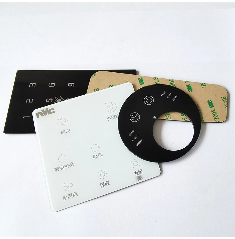 Customized Control Keypad Switch Graphic Overlay Sticker Label