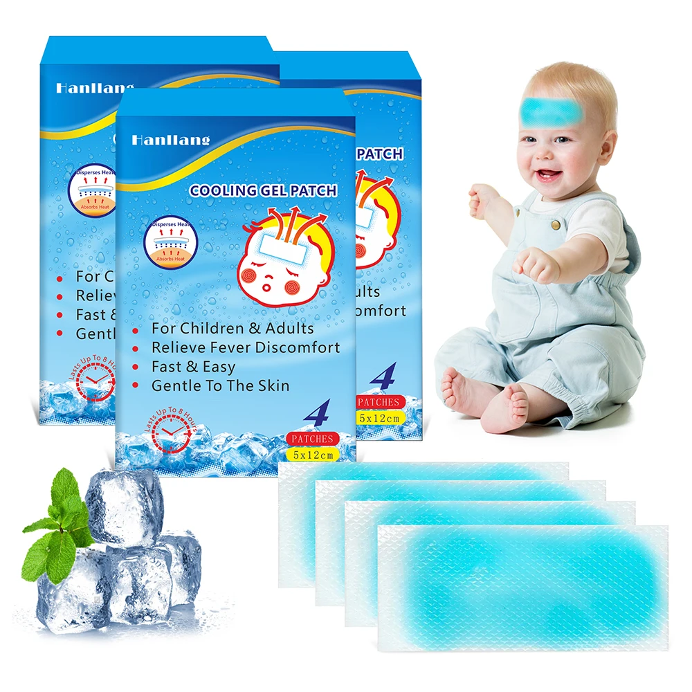 Cooling Gel Patch Fever Cooling Pad - Buy Cooling Gel Patch For Kids ...