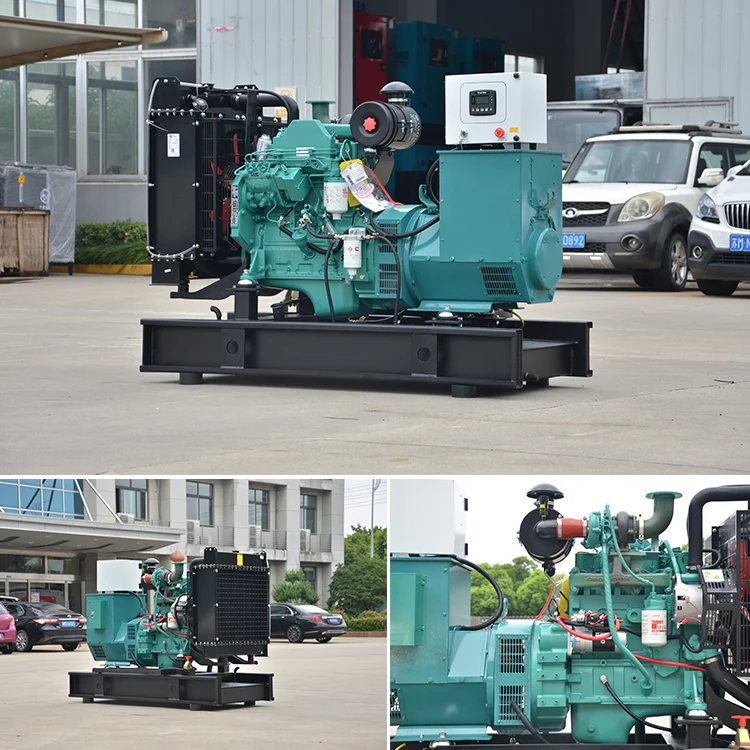 Mini Diesel Power Plant 50kw Genset With Cummins Engine - Buy Mini ...