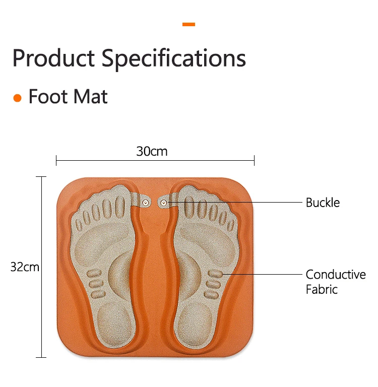 Electrical Electrocautery Machine Therapy Conductive Foot Mat