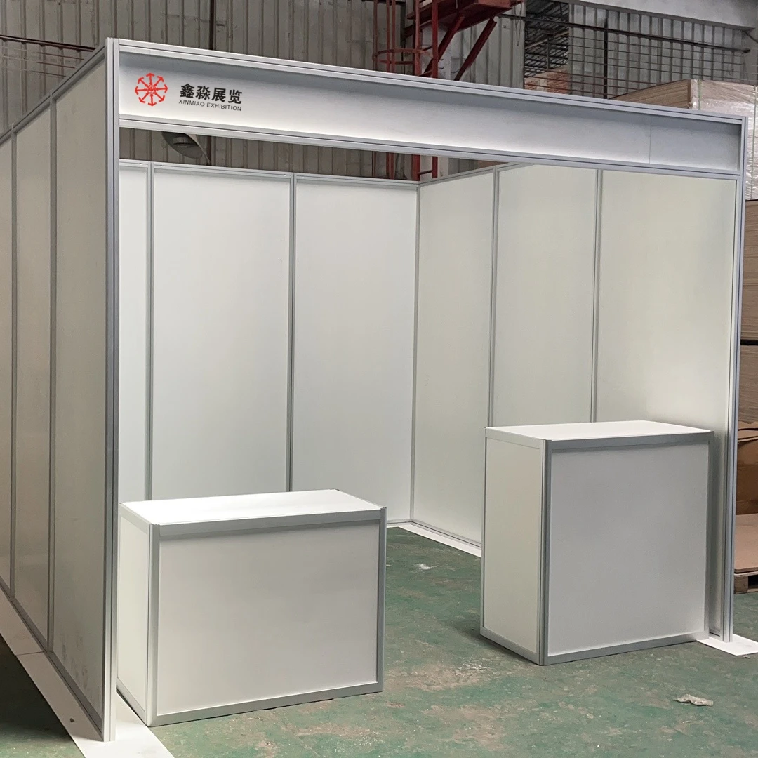Folding Counter for Exhibition Booth - Portable & Easy Install
