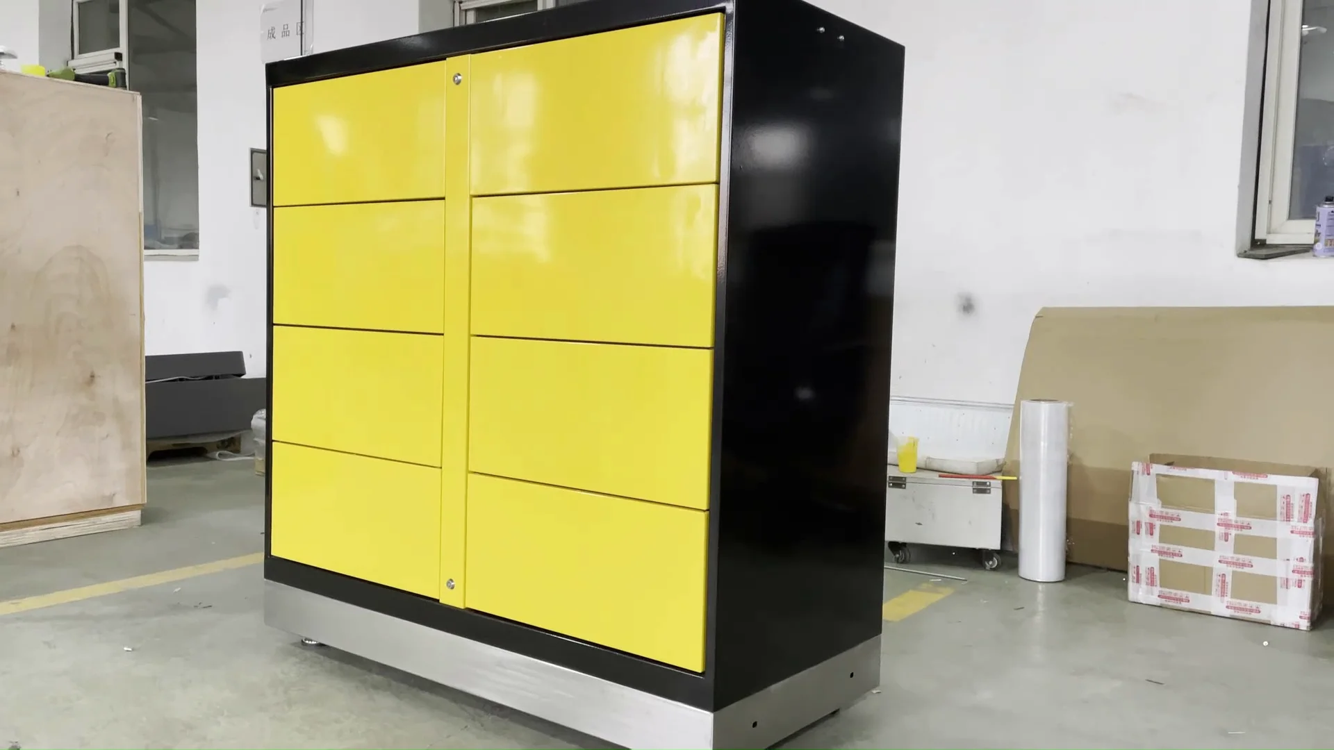 Viral Videos & Demos On Intelligent express cabinet production, face ...