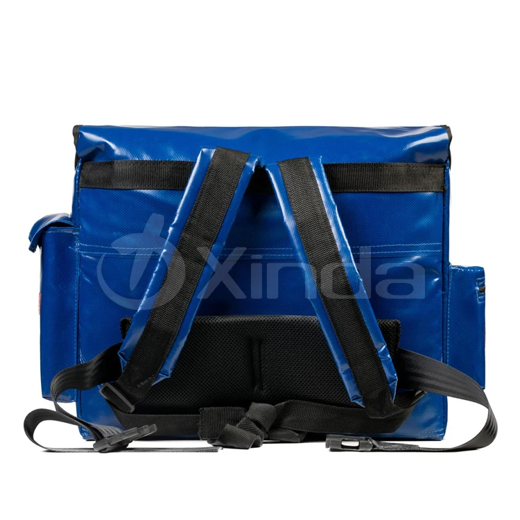 Miner Tool Backpack - Durable Tarpaulin with Reflective Strips