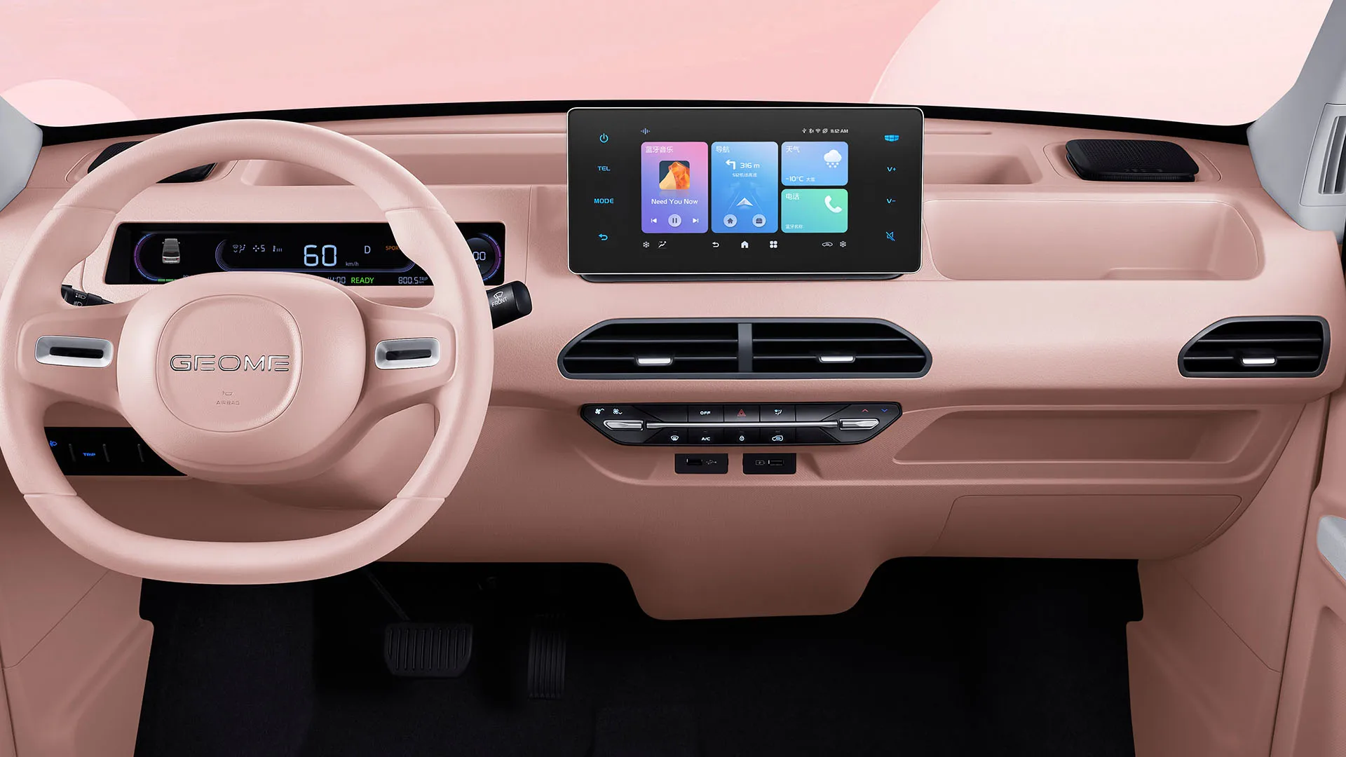 Geely Panda Mini New Energy Vehicle Used Cars 4-seats Mini Electric ...