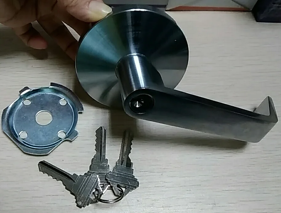 Heavy Duty Square Spindle Outside Trim Lock for Panic Push Bar