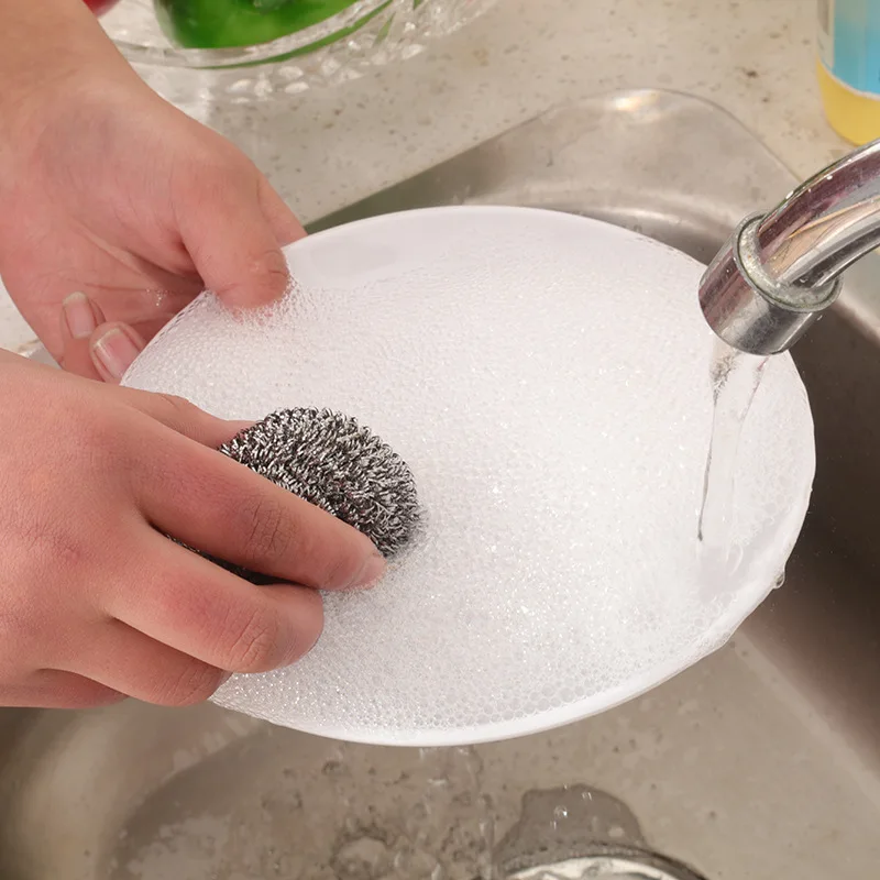 Ds1603 Metal Kitchen Scrubbing Sponges Dishwashing Scouring Pads ...