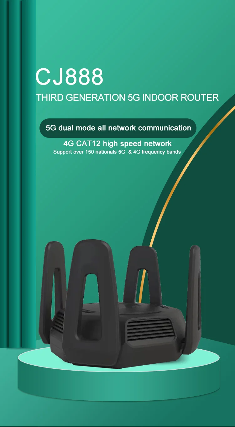 6G Modem - New Industrial 5G Cpe 6000 Router Pro WIFI 6