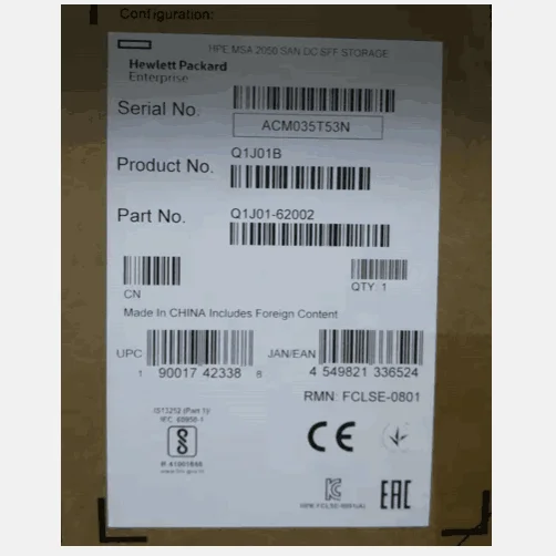 HPE Q1J01A Q1J01B MSA 2050 SAN Dual Controller SFF Storage| Alibaba.com