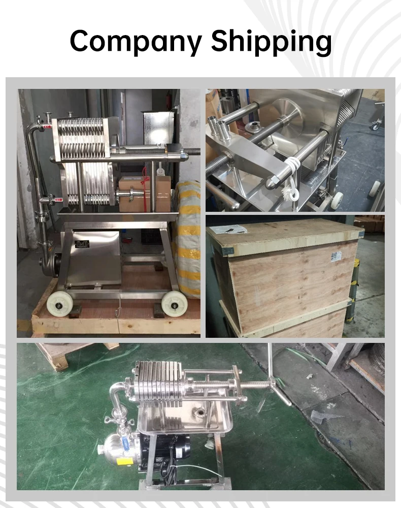 Small Filter Press Cooking Olive Oil Filter Machine Mustard Cooking Oil ...