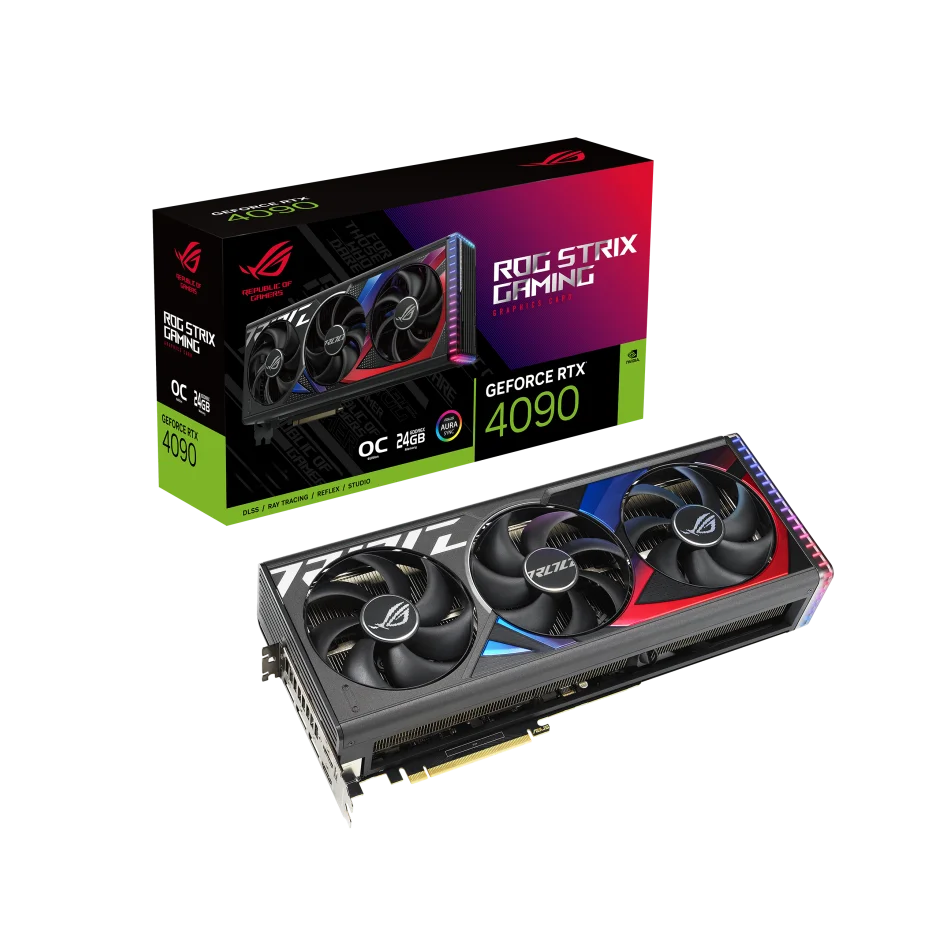New Arrival Rog Strix Geforce Rtx 4090 Oc 24gb Gddr6x Sealed Package ...