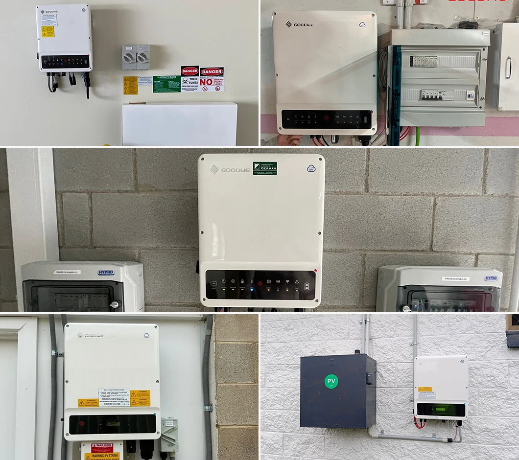 Goodwe Solar Hybrid Inverter 3 Phase 5kw 15 Kw 10kw 20kw Et Plus Series ...