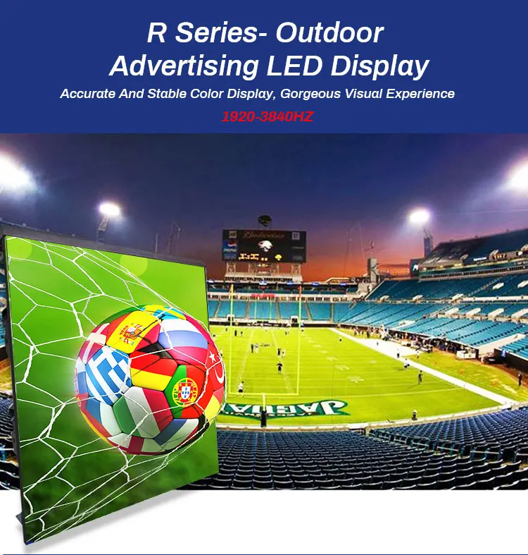 Lecede Waterproof Big Soccer Stadium LED Display Outdoor Led Sign Sport ...