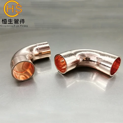 R410a Copper 90d Elbow Long Turn Cxc Copper Fittings Ningbo Plumbing ...