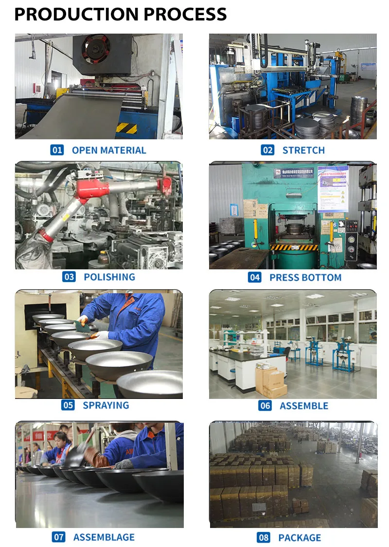 Kitchen Ware Ceramic Cooking Pots Sets Cast Casserole Aluminium Non ...