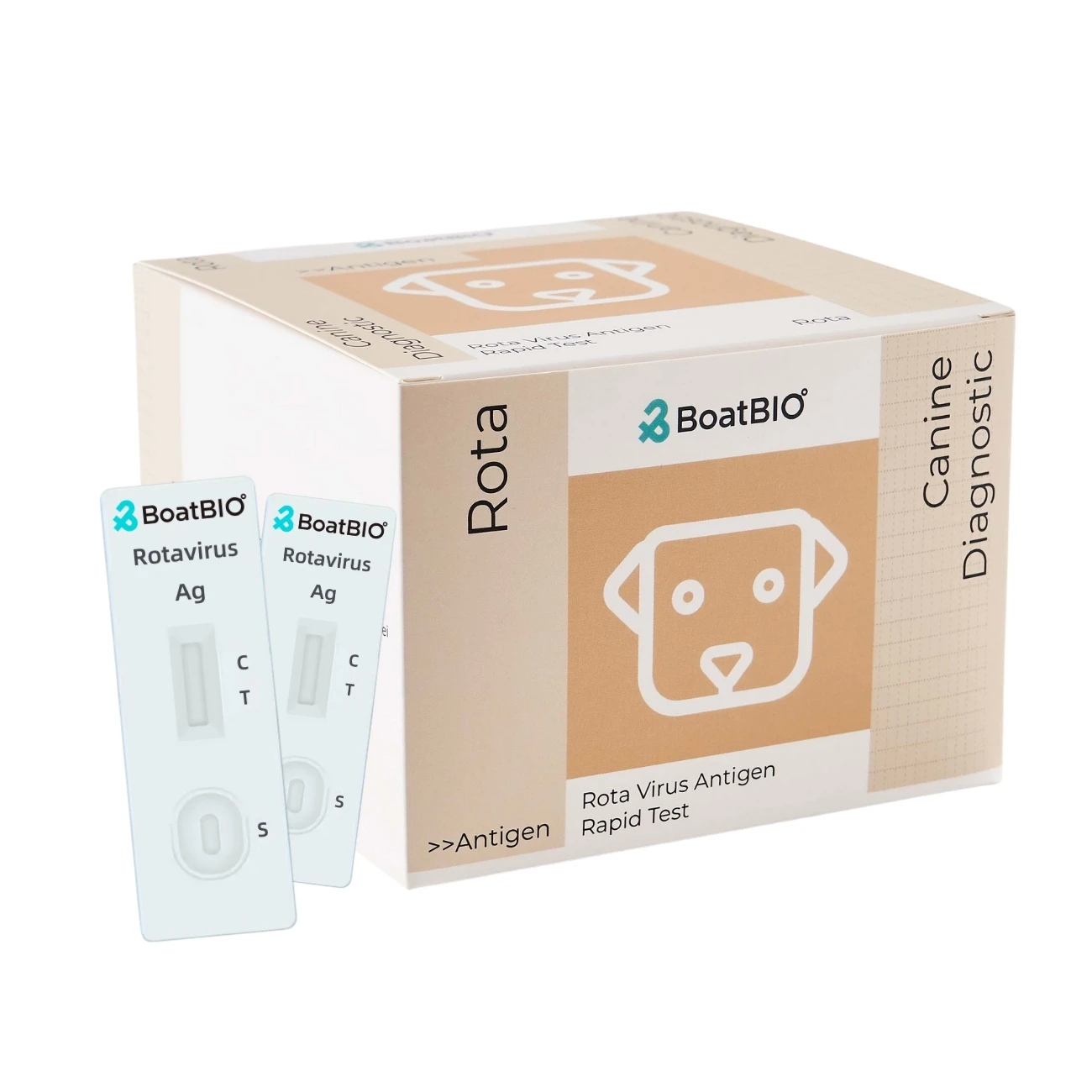 CE Certified Accurate Dog Disease Test Pet Health Canine Rotavirus Ag ...