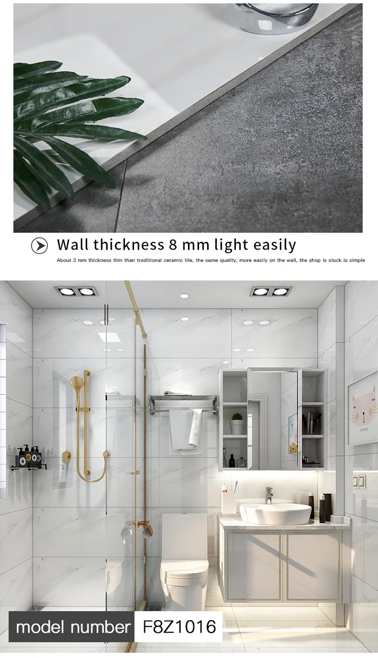 Calacatta Matt White Marble Effect Porcelain Tile 400x800 Glazed ...