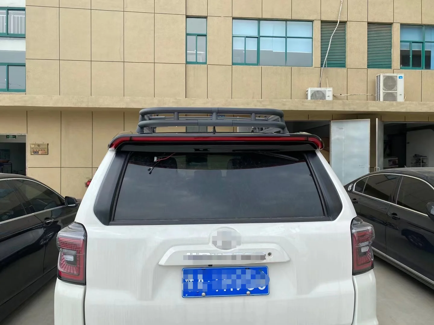 For Toyota 4runner Rear Spoiler Trunk Lid Spoiler Carbon Fiber Rear ...