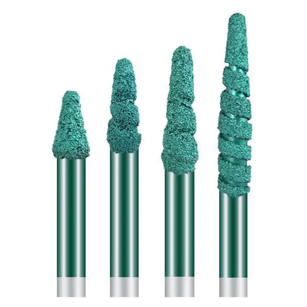 Multi-layer Brazing Cladding Ball Nose Engraving Bit,Emery Diamond ...