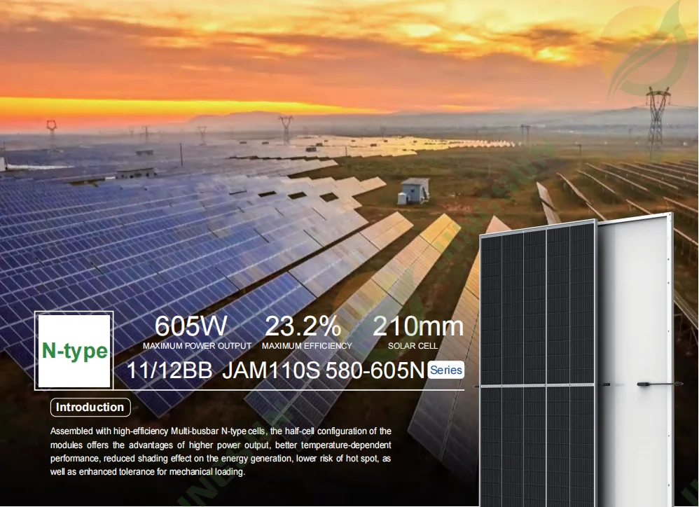 Jingsun Best N-type Solar Module In The World Between 580w And 605w ...