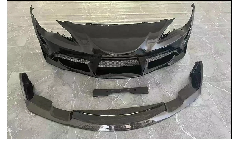 New Toyota GT86 ZN8 BRZ ZD8 Carbon Fiber Front Bumper Grille Lip Bar ...
