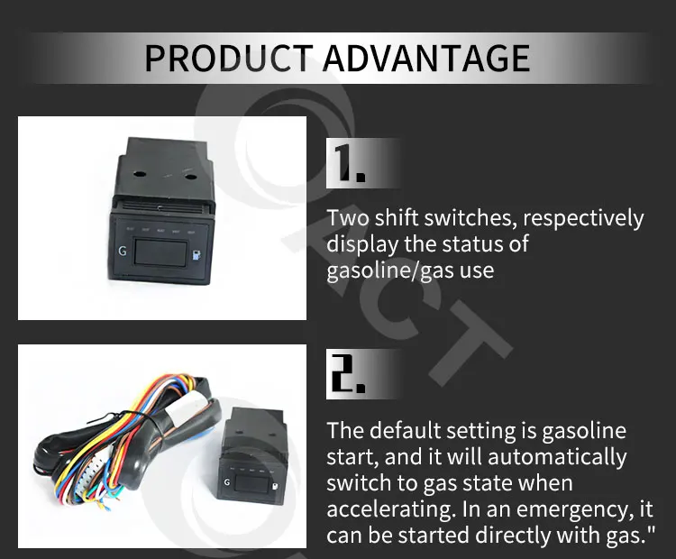CNG LPG Autogas Switch Kit for EFI EFC Natural Gas System