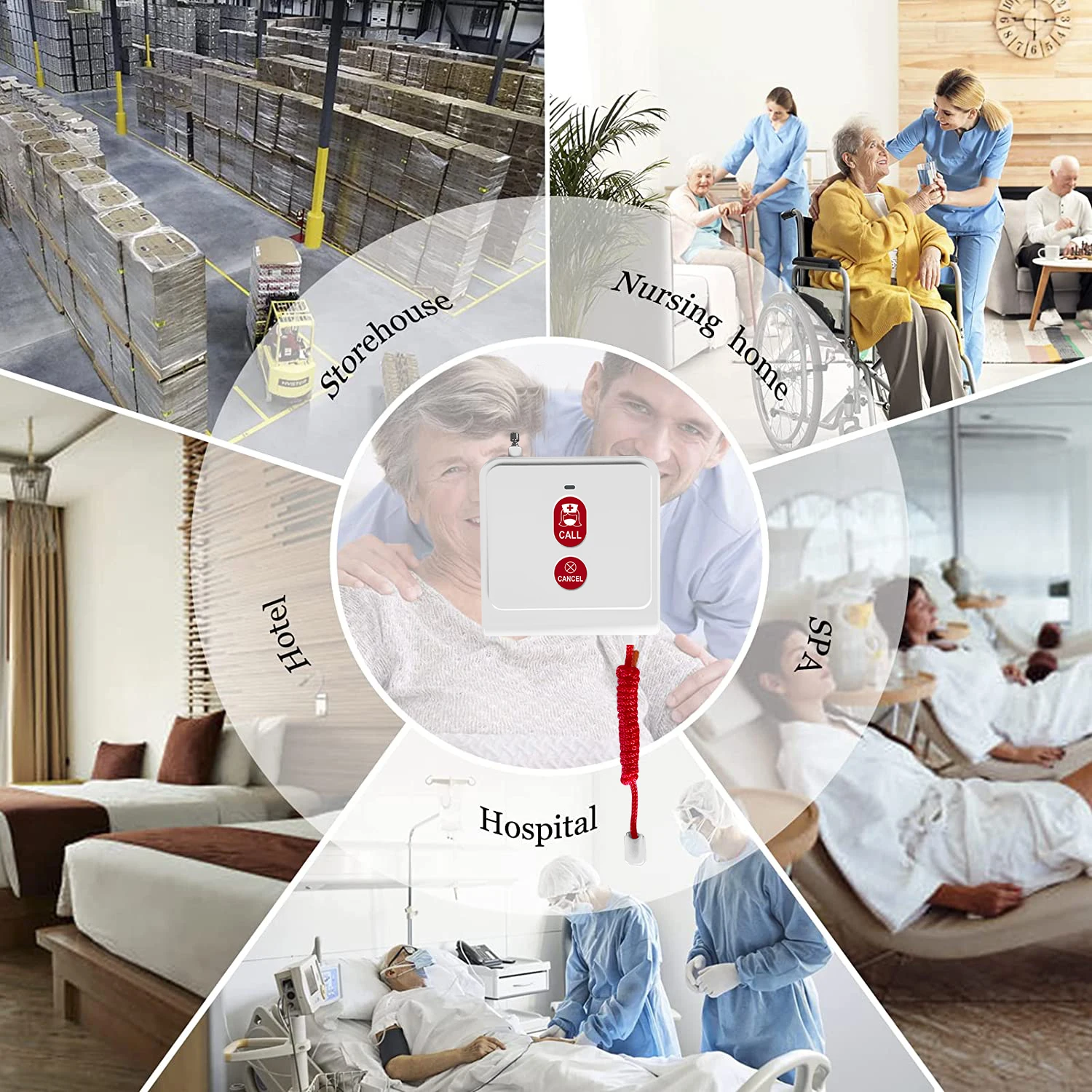 Caregiver Pager SOS Alert System - Wireless Calling Solutions