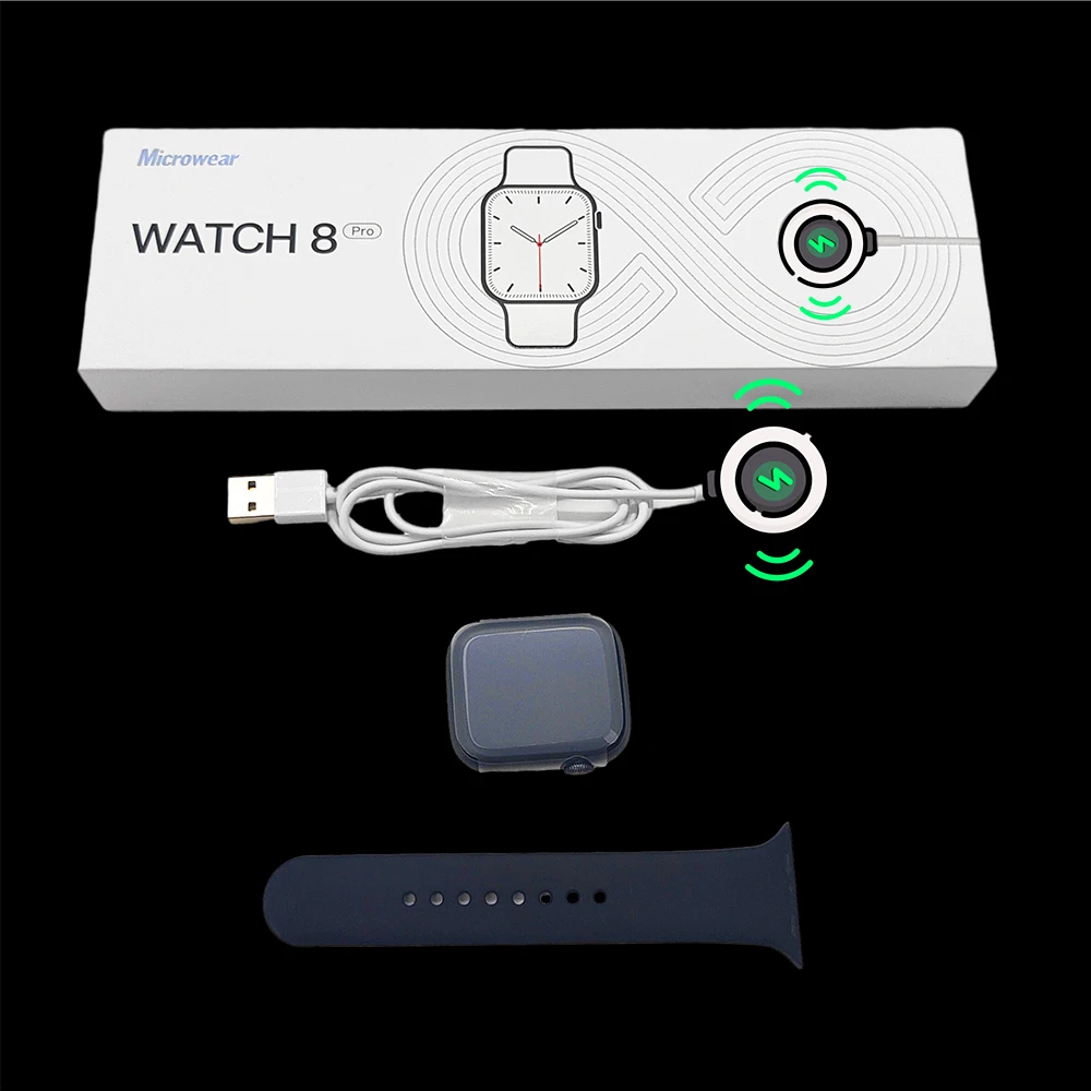 Smartwatch W28 Pro For Men Women 45mm Fitness Tracker Activity Tracker ...