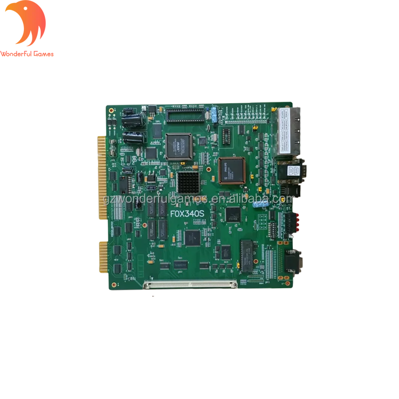 Fox 340s PCB Gaming Mother Board - Gold Touch Multi Games