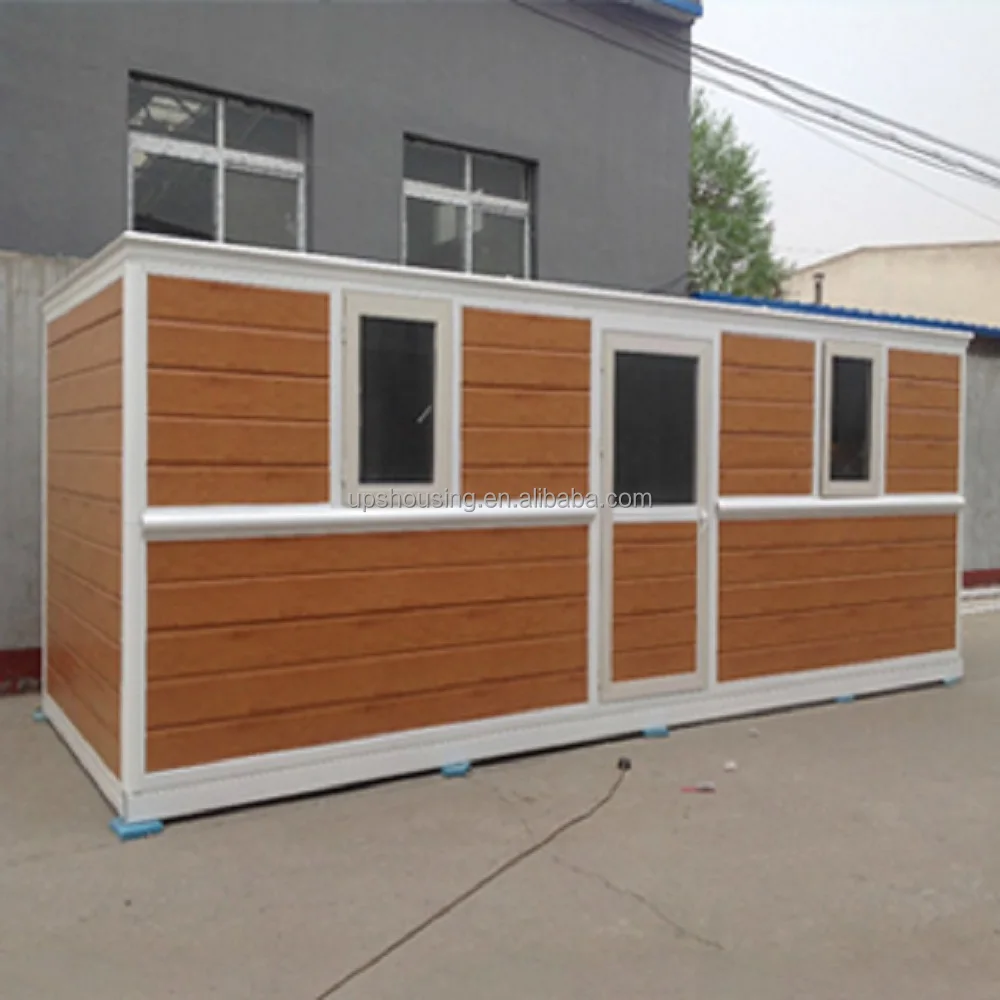 20ft Steel Structures Folding Living Prefab Modular Homes Stackable ...