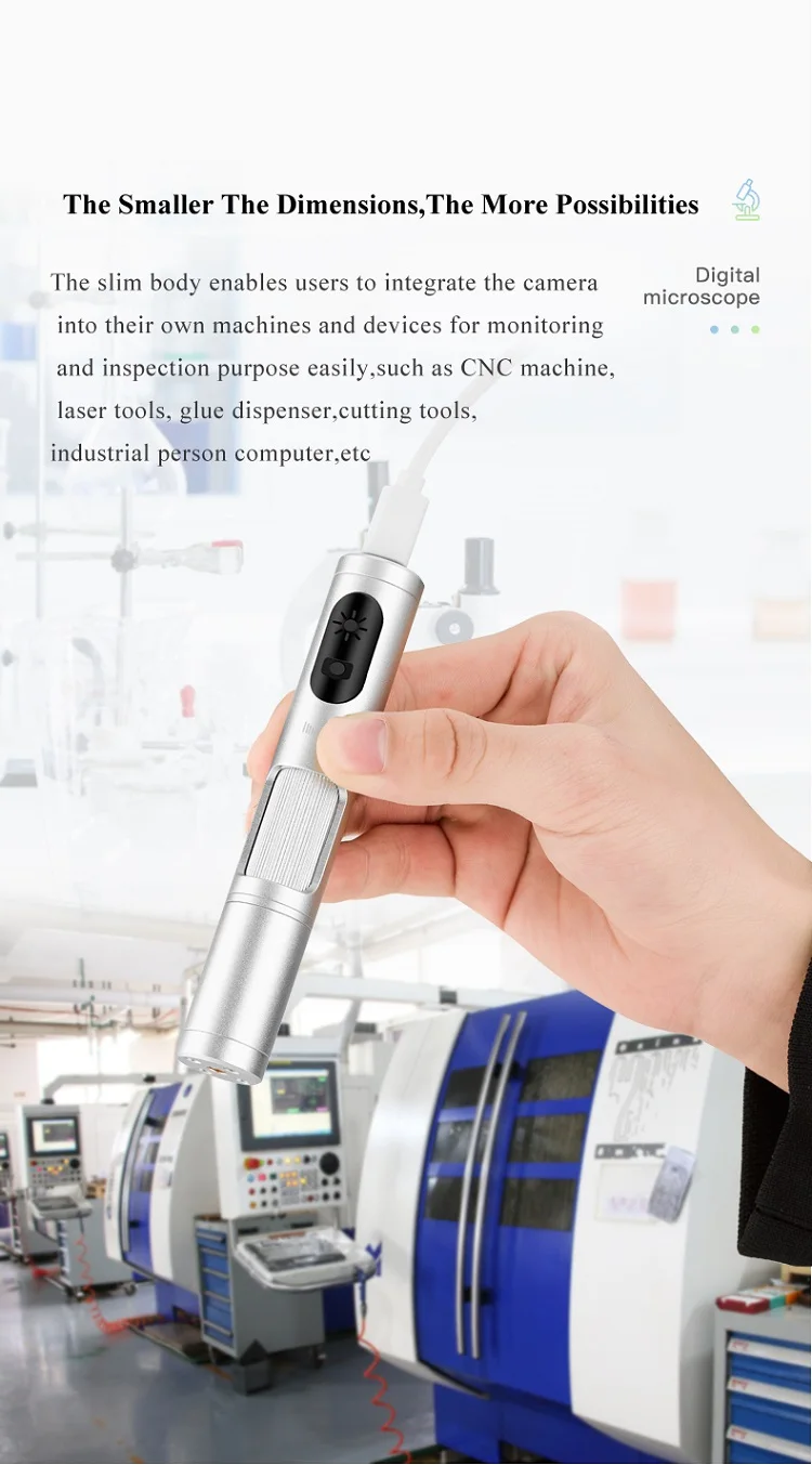 Supereyes B011 Digital Microscope - 5 MP, 30-2000X Magnification