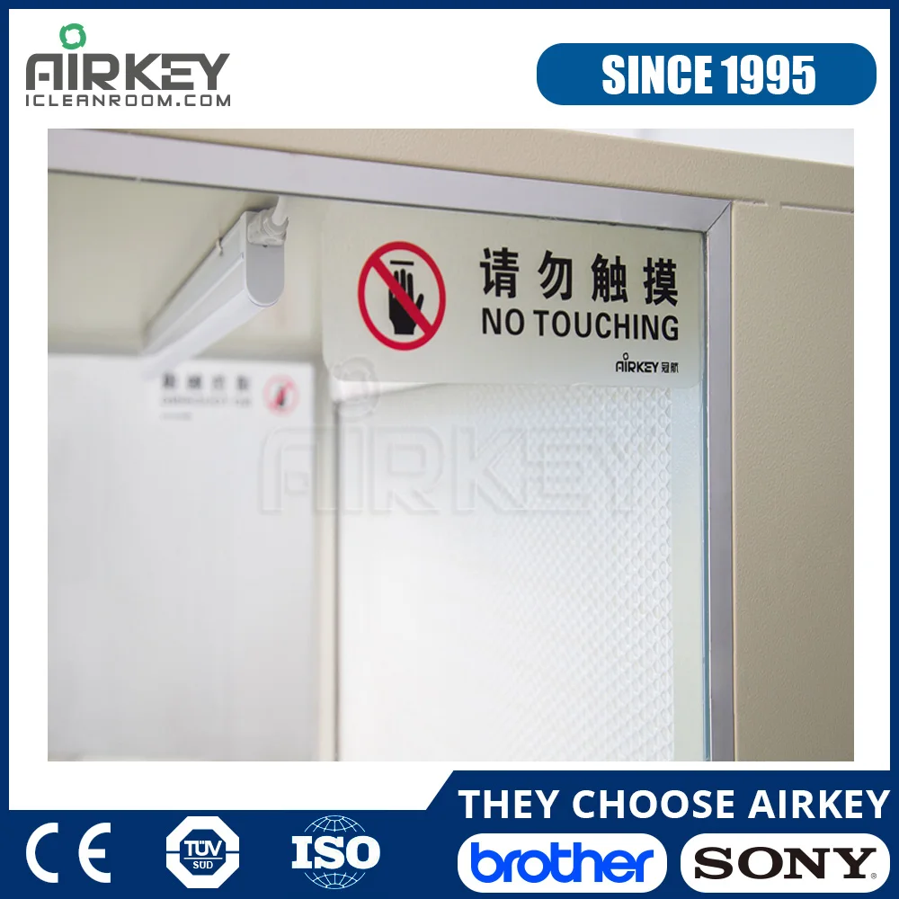 Vertical Laminar Air Flow Cleanroom Equipment with Dynamic Pass Box ...