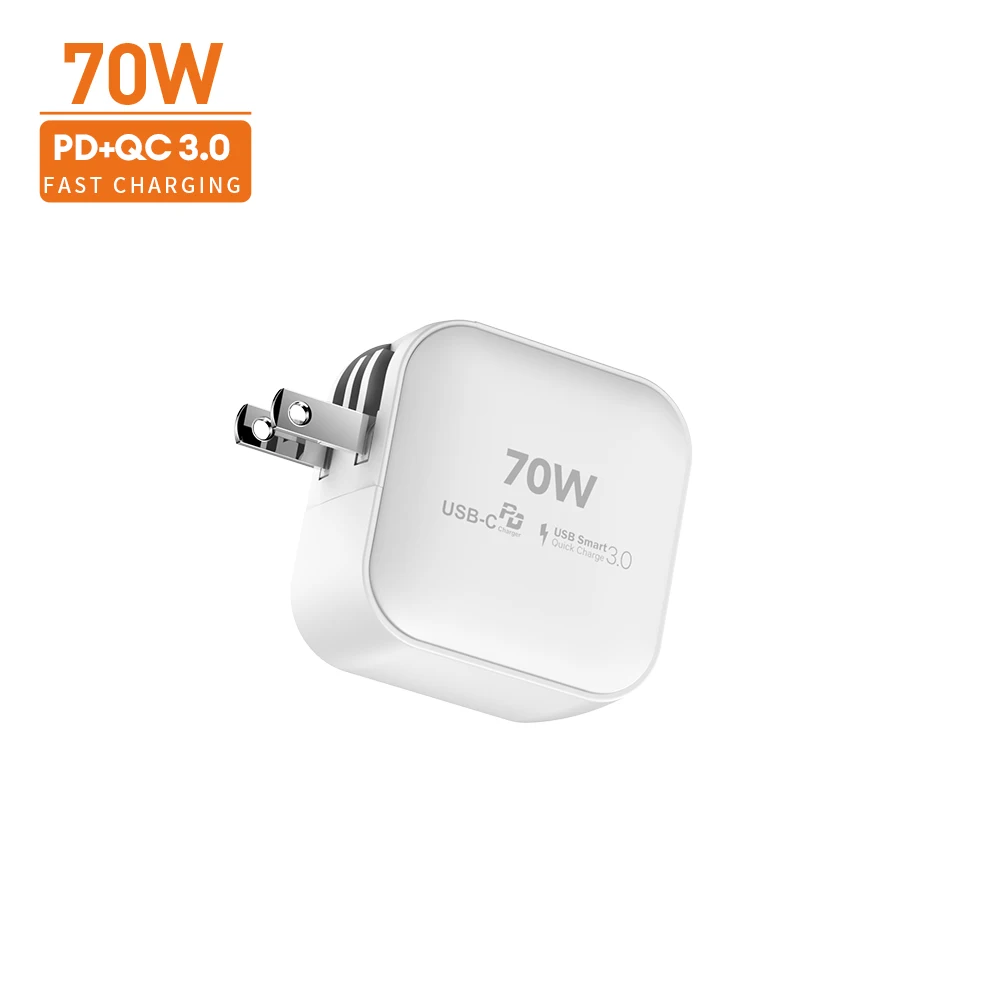 70W Usb Tipo c PD Cargador De Celulares 2 Type c Pd Multifunction ...
