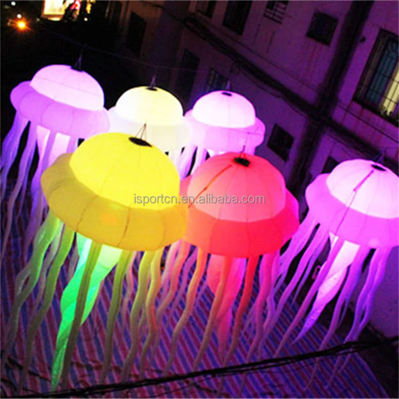 Inflatable Decorating Jellyfish Balloon Night Club Decor Led Lighting ...