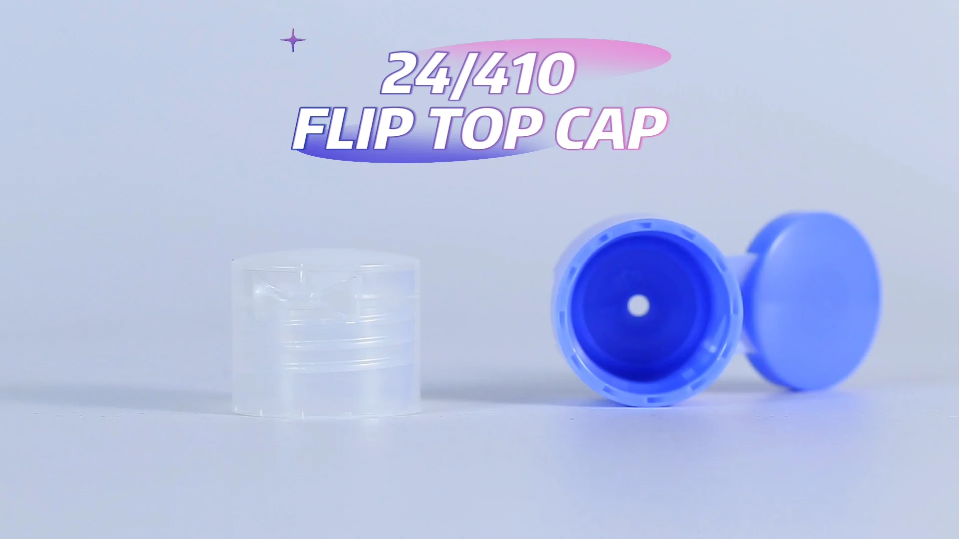 Plastic Cap Easy To Open Lid 24/410 Shampoo Squeeze Bottle Flip Top Cap ...